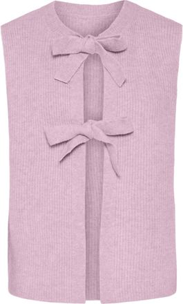 Pieces female Strickweste PCSILLY