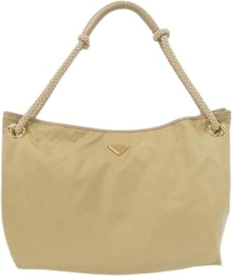 Prada Damen, Pre-Owned, Beige, ONE SIZEGröße
