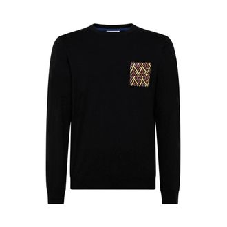 Sun 68 Rundhals-Strickware - - Knitwear - Herren - Schwarzk - XL