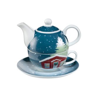 GOEBEL Dekofigur, Porzellan, Mehrfarbig, 350ml