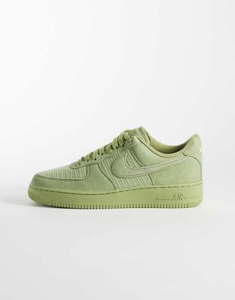Nike Air Force 1 07 LV8 - Baskets tiss&eacute;es - Vert