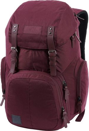 Nitro Weekender Alltagsrucksack mit gepolstertem Laptopfach, Schulrucksack, Wanderrucksack inkl. Nassfach, 42 L, Wine