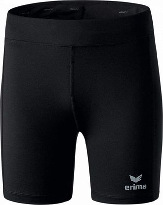 Erima Damen Kurze Performance Laufhose (8290708), schwarz, 38