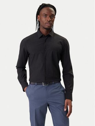 HUGO BOSS Hemd P-Hank 50555747 Schwarz Slim Fit
