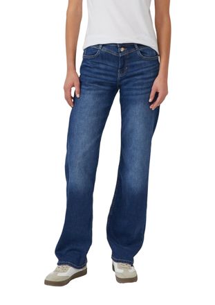 s.Oliver Jeans Karolin/Regular Fit/Mid Rise/Straight Leg/Doppelbund-Optik