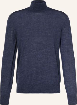 HUGO BOSS Rollkragenpullover Musso blau