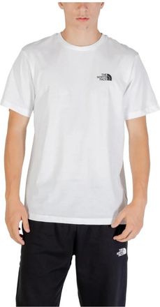 The North Face Homme, Tops, Blanc, Taille: 2XL T-shirt Blanc Classique