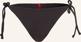 HUGO BOSS Hugo Triangel-Bikini-Hose Tropi schwarz