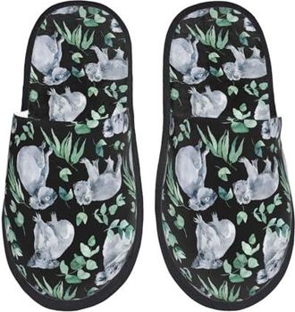 Generic Pantoufle Maison Imprim&eacute; DOurs Koala De Dessin Anim&eacute; Hiver Chaussures Chaudes Confortable Chaudes Pantoufles Doux Hiver Pantoufles Pour Maison Salon H
