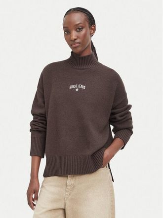 Guess Pullover W6BR09 Z1252 Braun Relaxed Fit