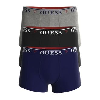 Guess Homme, Sous-v&ecirc;tements, Multicolore, Taille: L Tripack boxers coton
