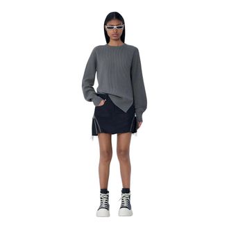 Rick Owens Femme, Jupes, Noir, Taille: 38 FR Bolan Banana Skirt