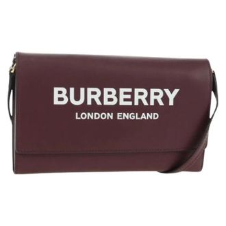 Burberry Portefeuille Pre-owned - Femme - Pre-owned - Rouge - Taille: ONE Size