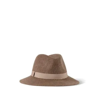 Au Printemps Paris Chapeau en feutre chin&eacute;