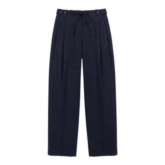 Tela Weite Hose - - Trousers - Damen - Blau - S