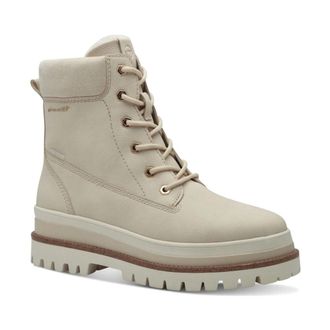 Tamaris Ivory Lace Ankle Boots - - Shoes - Damen - Beige - 39 EU