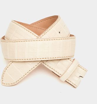 Reptiles House Myst - Krokodilleder G&uuml;rtel - Hanf