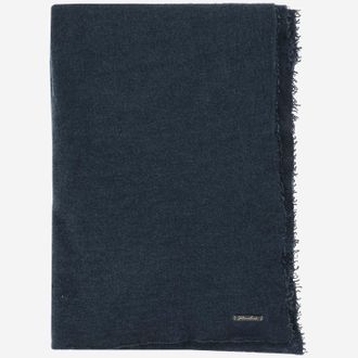Faliero Sarti Mens New Pedro Scarf Navy Cashmere Scarfs