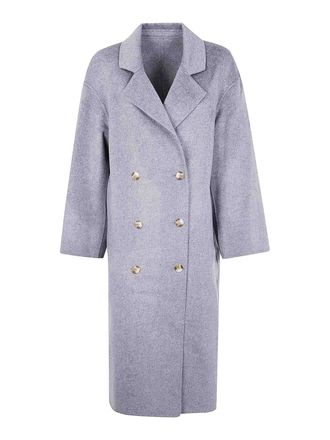 Loulou Studio Manteau Long - Gris