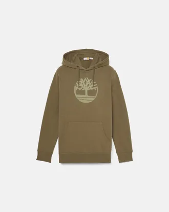Timberland Kennebec River Hoodie mit Baum-Logo f&uuml;r Herren in Gr&uuml;n, Herren, Gr&uuml;n, Gr&ouml;&szlig;e