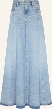 7 For All Mankind Skirt Drama blau