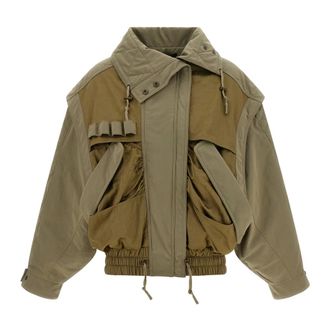 Balmain Femme, Vestes, Vert, Taille: 36 FR Vestes