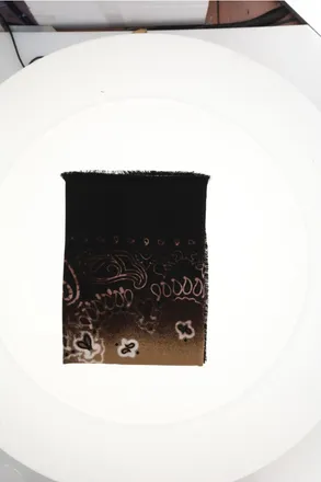 Destin Womens Jil Quadra Hand Scarf Chocobeige Scarfs