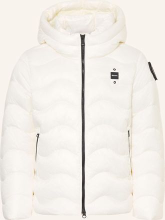 Blauer Steppjacke Larose weiss