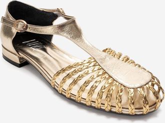 Prologue Onos Geflochten T Riemen Sandale