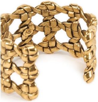 Aur&eacute;lie Bidermann Bracelet manchette tress&eacute; Maddock