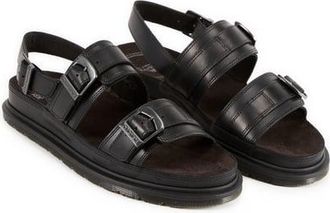 Dr. Martens Sandales unies en cuir