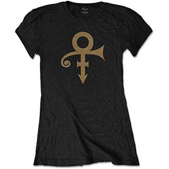 Prince T-Shirt Symbol pour Femme - Noir - 40