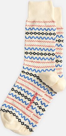 J.W.Anderson Fair-isle-socke