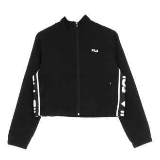 Fila Geklebte Kreppjacke. - - Sweatshirts & Hoodies - Damen - Schwarzk - M