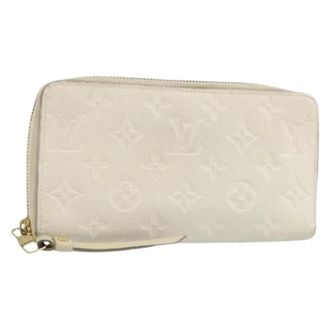 Louis Vuitton Pre-owned Canvas Geldb&ouml;rse - - Pre-owned - Damen - Wei&szlig; - ONE SIZE