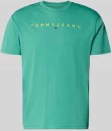 Tommy Jeans Regular Fit T-Shirt aus reiner Baumwolle