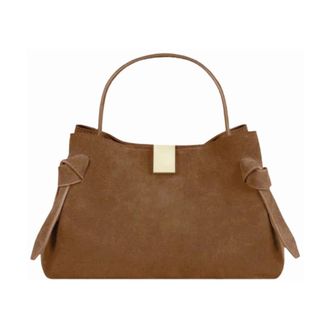 Yuzefi Gyoza Mini Wildleder - - Bags - Damen - Braun - ONE SIZE