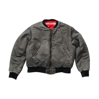 Stockholm Surfboard Club Bomberjacke - - Jackets - Herren - Grau - S
