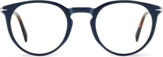 Eyewear by David Beckham unisex, Accessoires, Bleu, Taille: 49 MM DB 1139 S9W Optical Frame