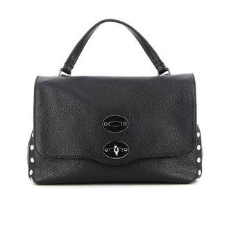 Zanellato Klassische Lederschultertasche Schwarz - - Bags - Damen - Schwarzk - ONE SIZE