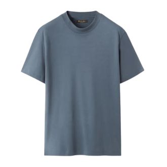 Loro Piana Ray T-Shirt - - Tops - Herren - Grau - 4XL