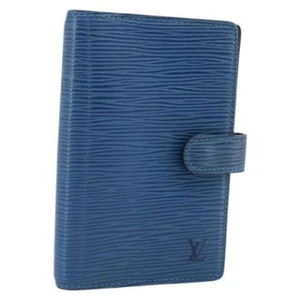 Louis Vuitton Pre-owned Day Planner Cover - - Pre-owned - Damen - Blau - ONE SIZE