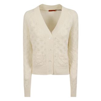 Ermanno Scervino Cardigan - - Knitwear - Damen - Wei&szlig; - S