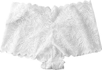 Generic Culotte sans Couture Femme Culotte Femme sans Couture Culotte Femme De Classique Crotch Soie Nude Volant Seamless Japonais Taille Fine Look Minimalist