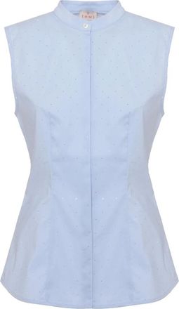 Marella Femme, Blouses et Chemises, Bleu, Taille: 36 FR Chemises