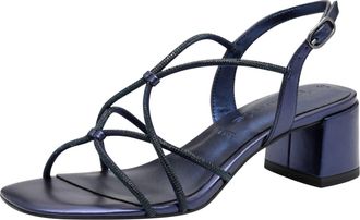 Tamaris Sandalette Damen Vegan Elegant blau,EU 37