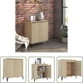 vidaXL vidaXL Rangement - Buffet ch&ecirc;ne sonoma 60x35x70 cm bois ding&eacute;nierie