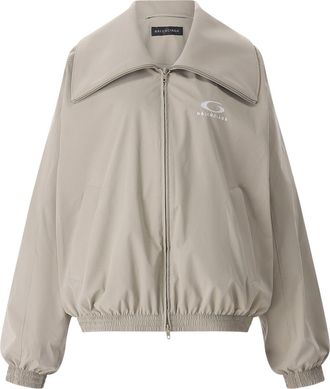 Balenciaga &Uuml;bergangsjacke mit Logo