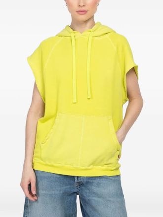Freecity hooded sleeveless hoodie - Gelb