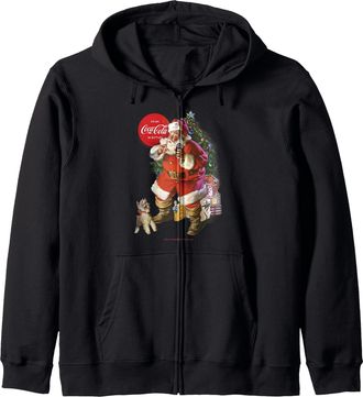 Coca Cola Ware Santa Claus Christmas Logo Kapuzenjacke